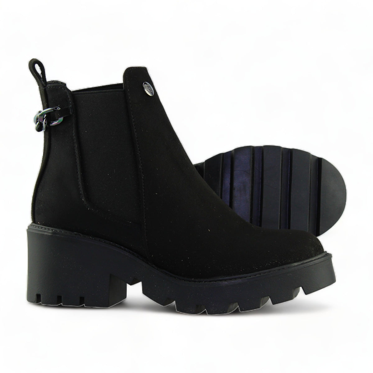 Botas De Gamuza Para Mujer Estilo 0996Es5 Marca Estonia Acabado Gamuza ...