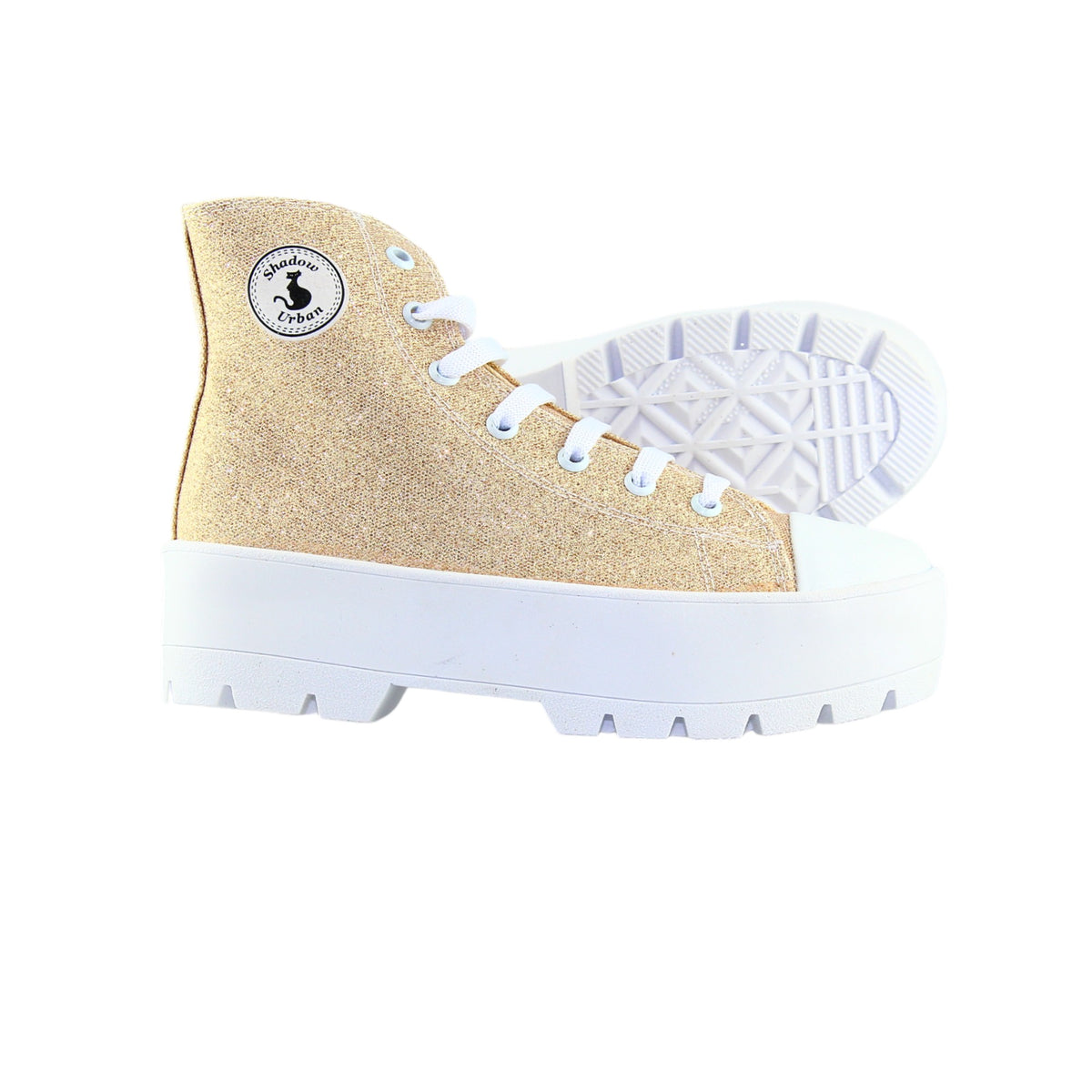 Tenis Para Mujer Con Brillos Estilo 2082Sh5 Marca Shadow Acabado ...