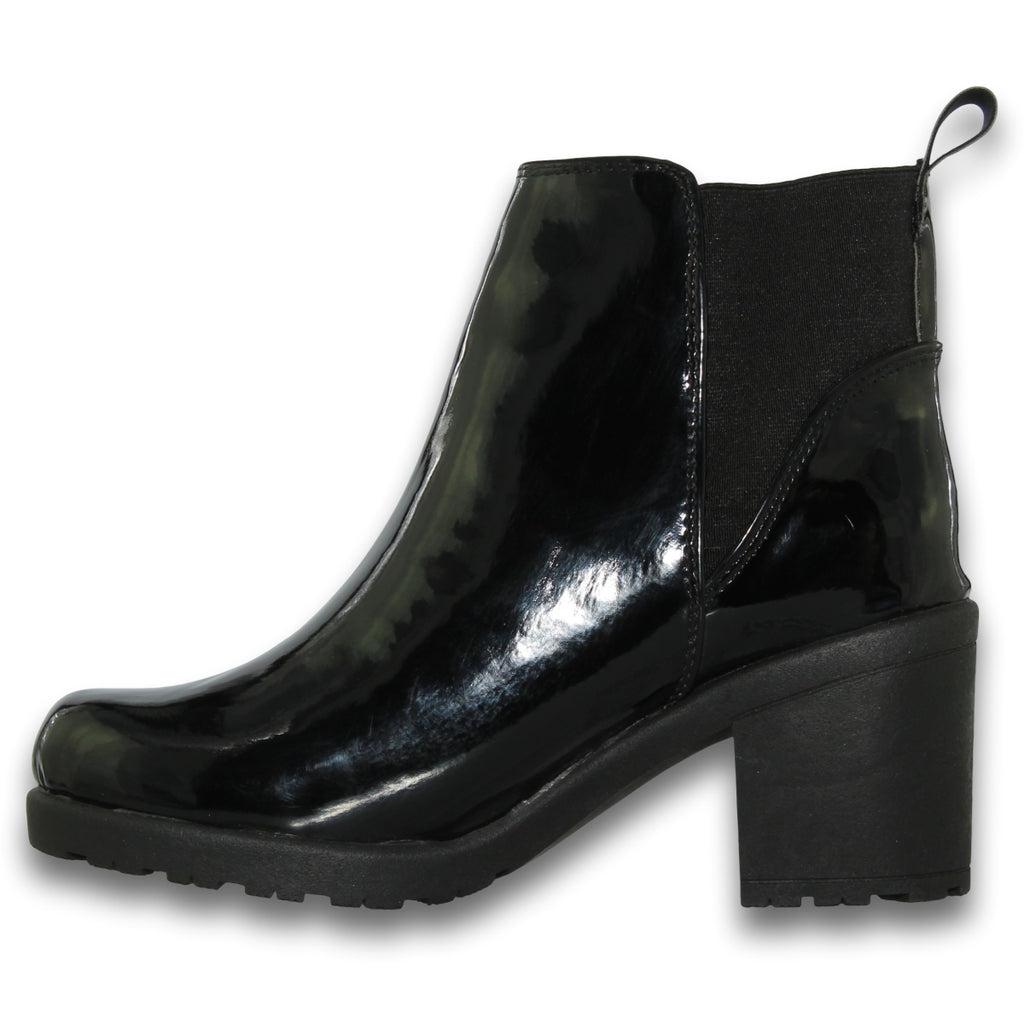 Botines De Charol Para Mujer Estilo 0001Ro5 Marca Rose Merry Acabado ...